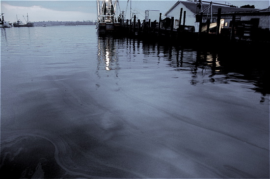 Diesel and Oil Spill in Oriental Harbor Monday NIght