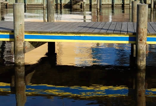 Town Docks Get Paint Color Guide