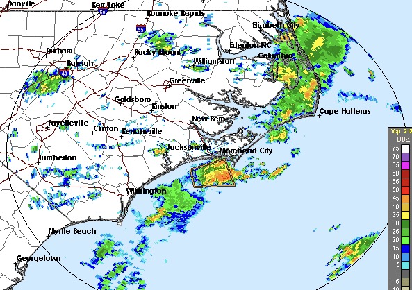 Newport / Morehead City Weather Radar