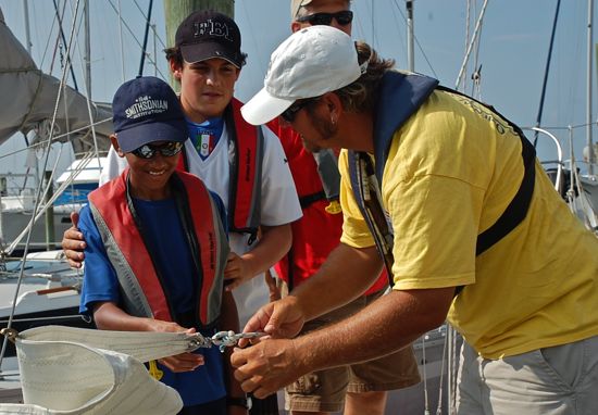 Sailing School for Boy Scouts