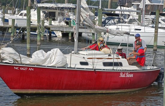 Sailing School for Boy Scouts