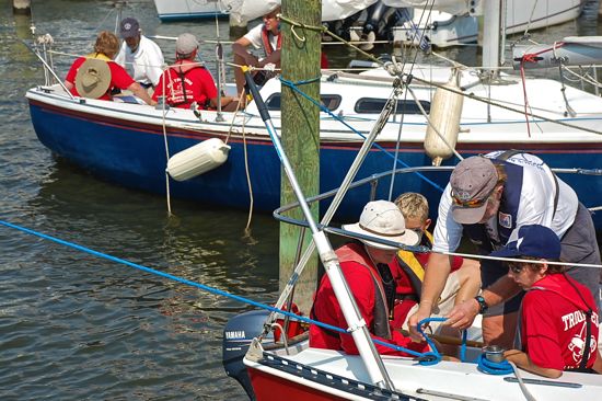 Sailing School for Boy Scouts