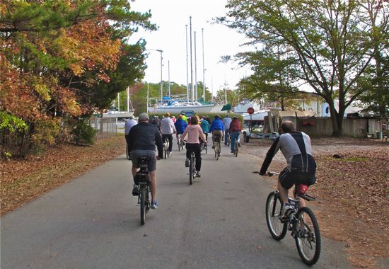 Thanksgiving Bike Ride, 2010